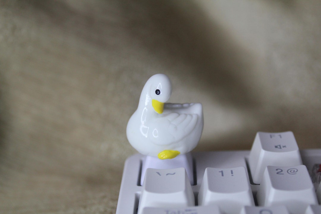 Kawaii Duck Character Keycaps, Goose Keycap, Animal Keycaps, Cute ...