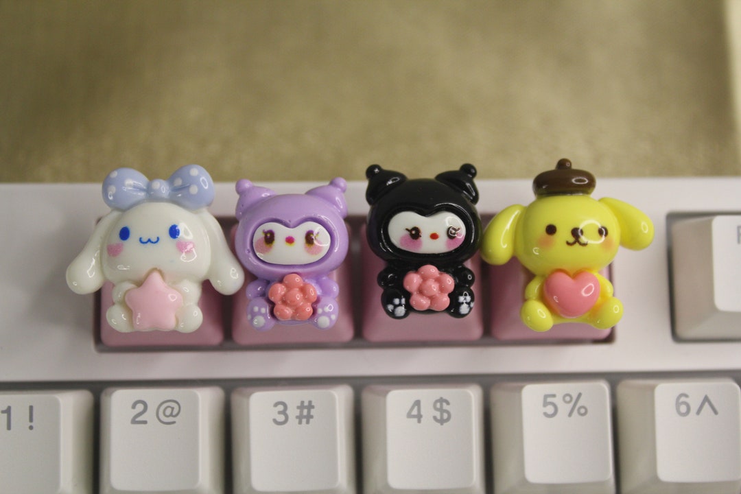 Kawaii Character Keycaps, Animal Keycaps, Cute Keycaps 1pc - Etsy