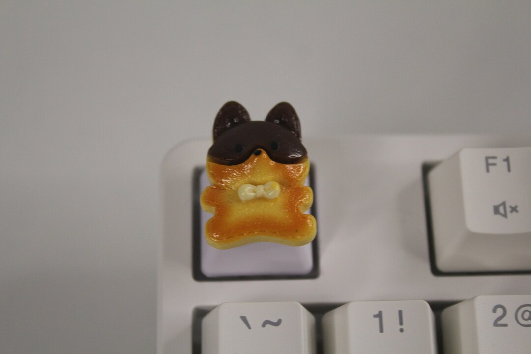 Kawaii Cookie Corgi Keycaps, Dog Keycaps, Cookie Keycap, Animal Keycaps ...