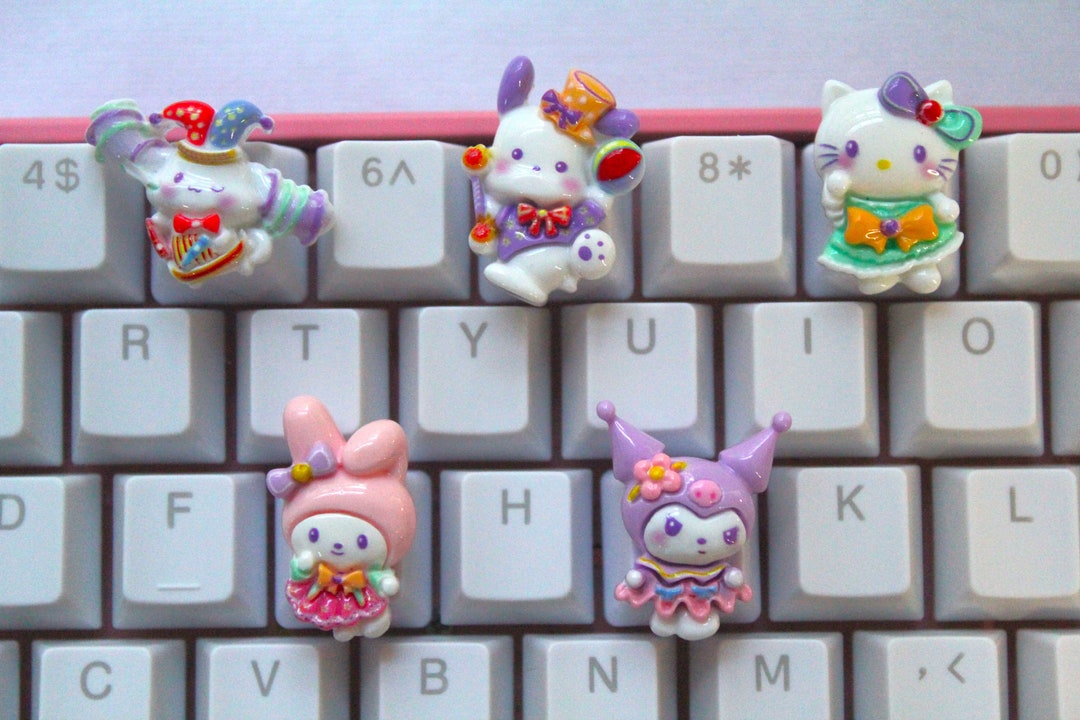 Kawaii Character Keycaps, Animal Keycaps, Cute Keycaps - 1pc - Etsy