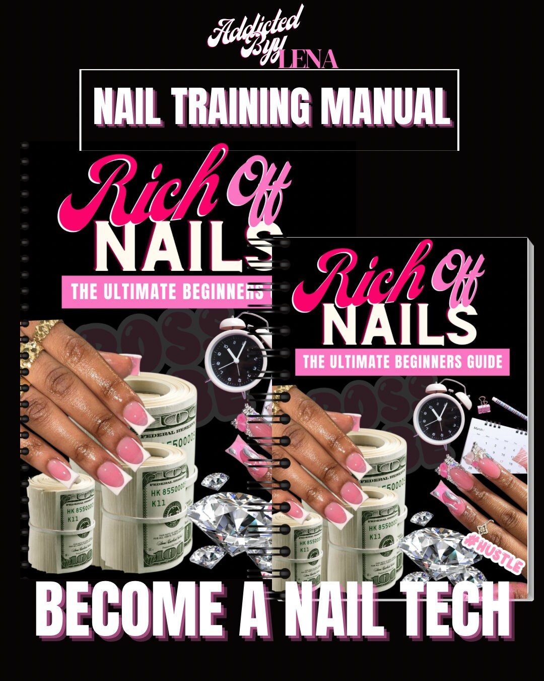 Rich off Nails the Ultimate Beginners Guide Become A Nail Tech - Etsy