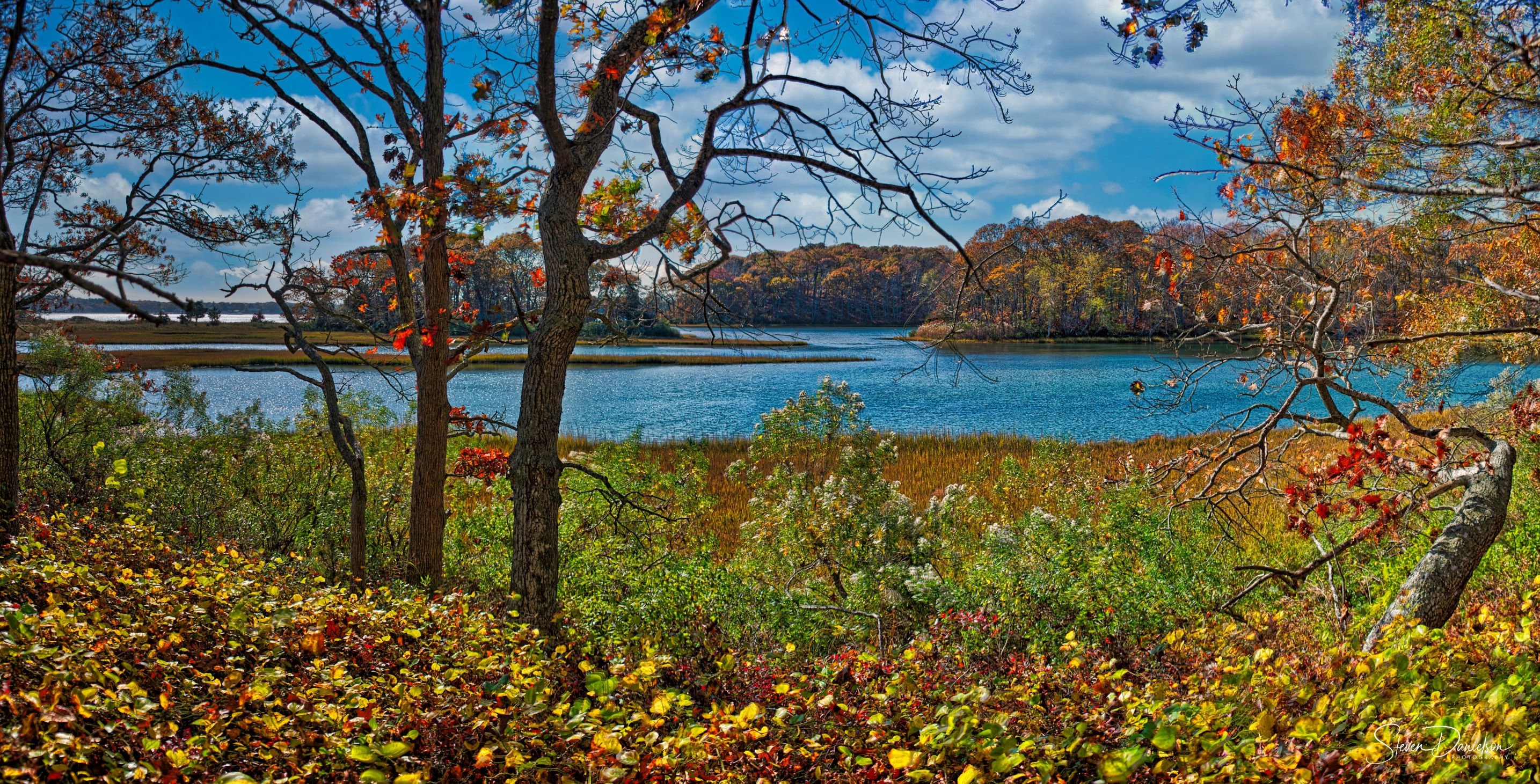Shelter Island NY Photo: Mashomack Preserve Fall Panorama - Etsy