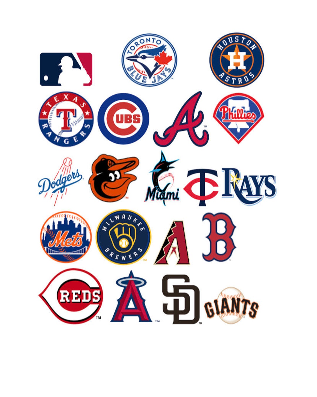 MBL Teams Custom Edible Image Toppers - Etsy