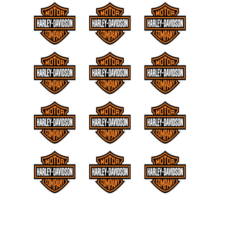 Harley Davidson Stickers - Etsy