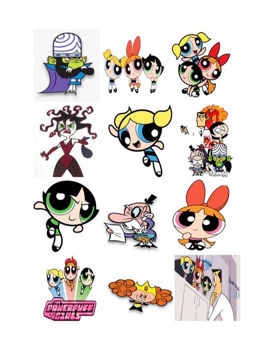 Power Puff Girls Custom Edible Image Toppers - Etsy
