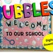 BULLETIN BOARD KIT | Bubble Theme | Classroom Decor | Welcome to Our ...