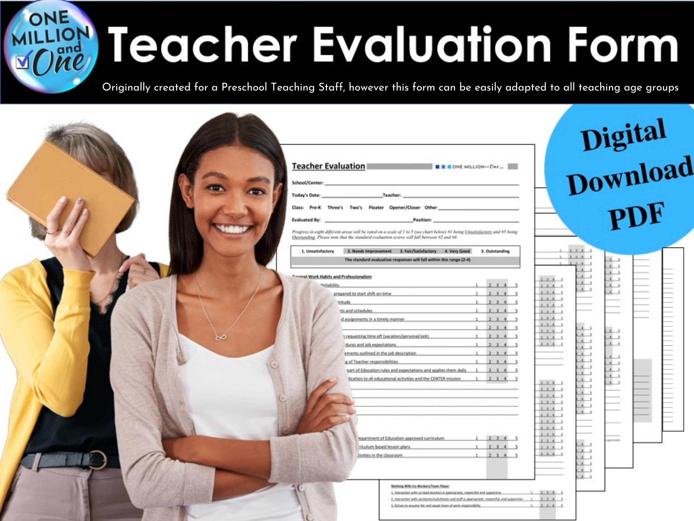 Teacher Evaluation Form For Students To Fill Out