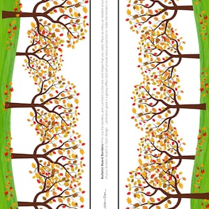 FALL BORDERS | Bulletin Board Borders Printable Set | 50 Different ...