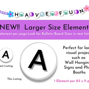 Larger Sized Elements | Friendship Bracelet Bulletin Board Kit ...