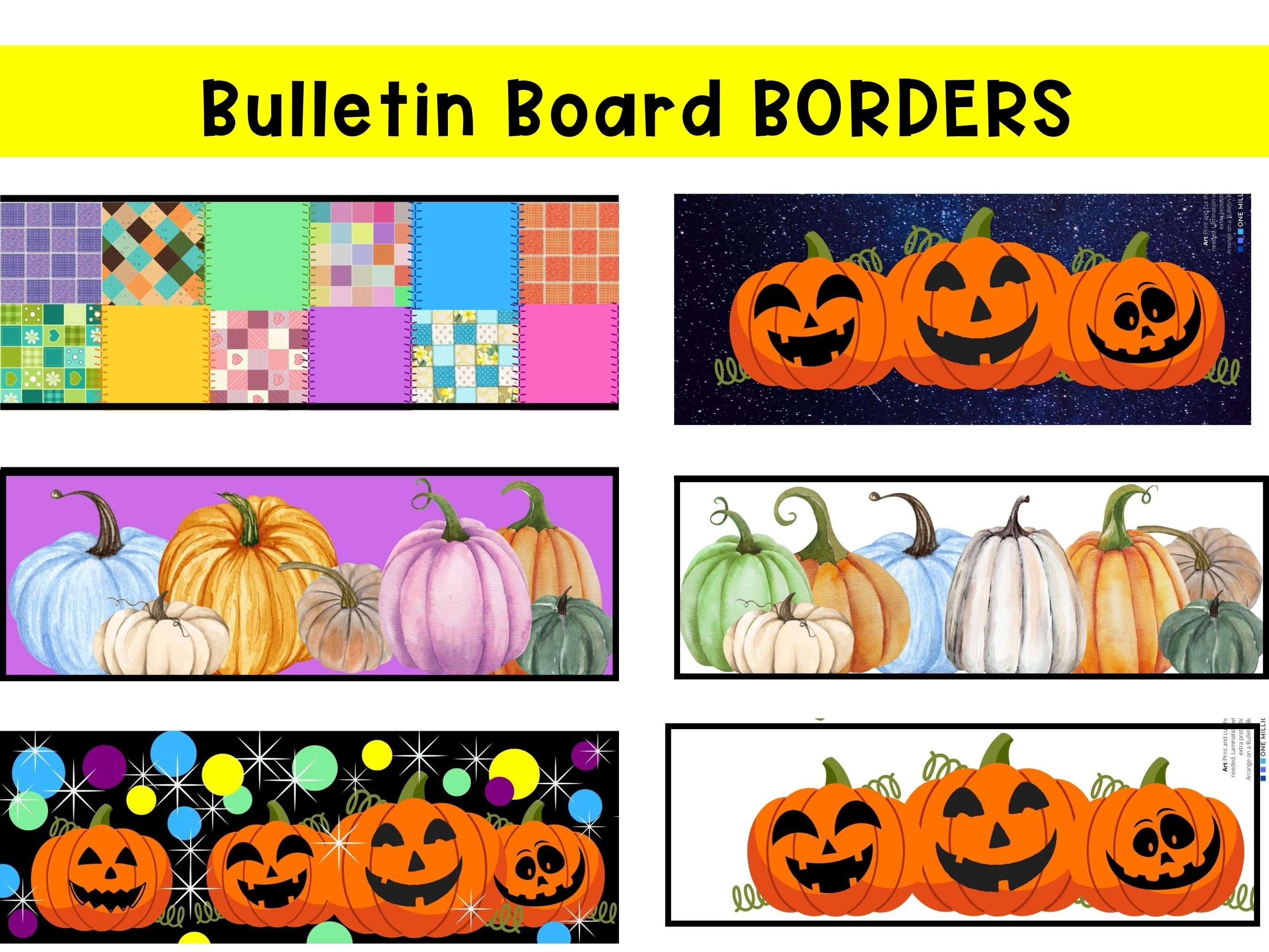 Bulletin Board Kit Fall Theme Welcome to Our Pumpkin Patch Bulletin ...