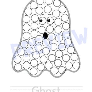 Dotter Activity Pages for Fall and Halloween-early Learners-dot Art ...