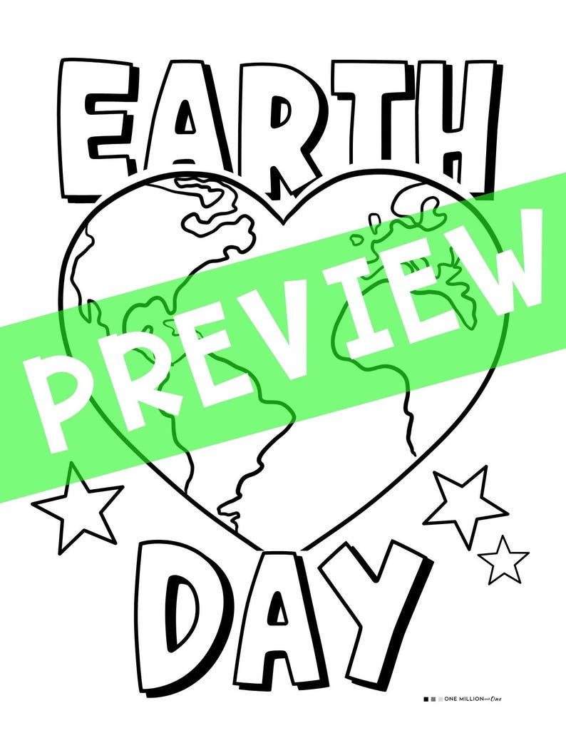 Earth Day Coloring Pages: Recycling Printables (20 Pages) (PDF Files ...