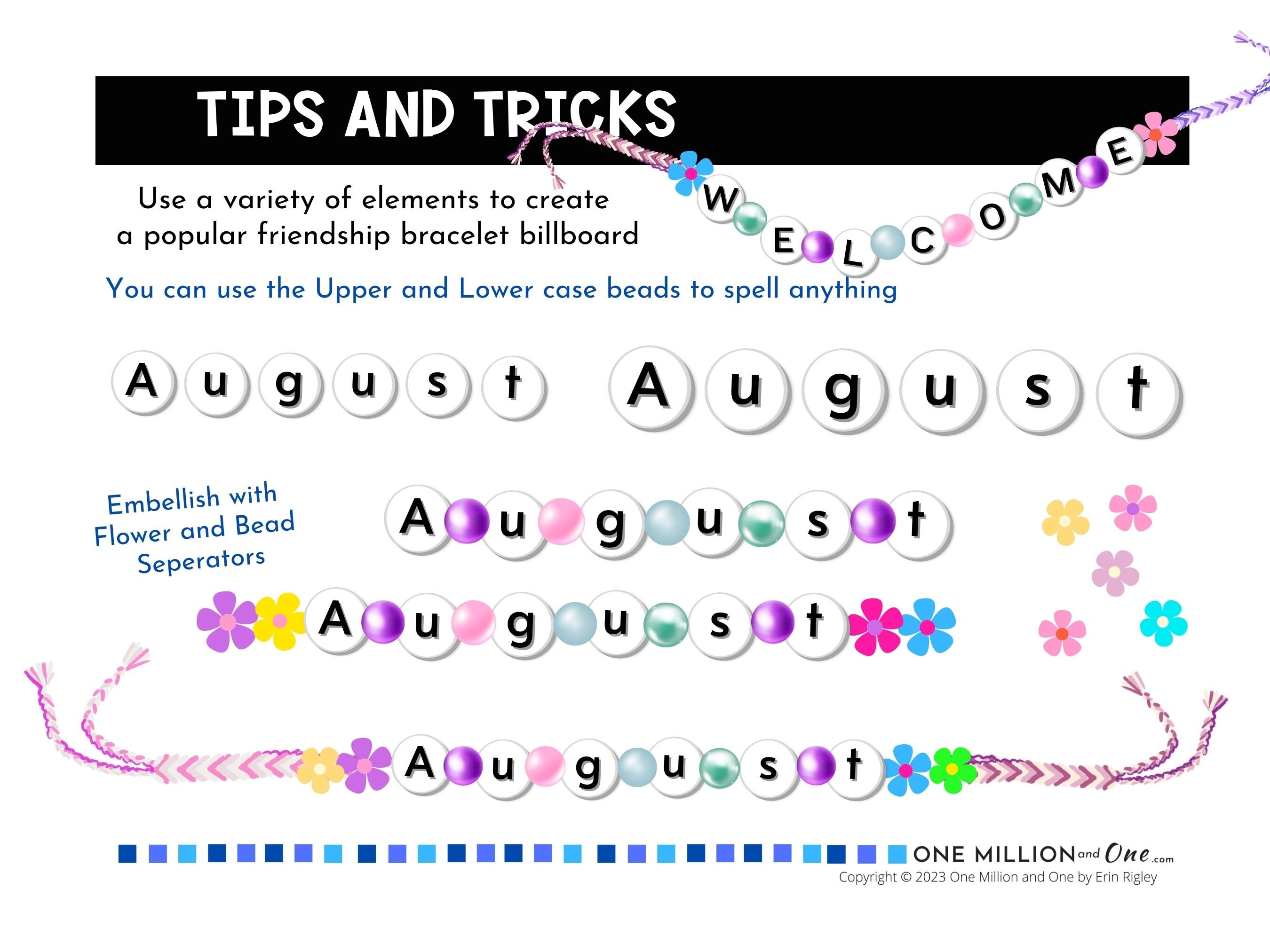 Friendship Bracelet Bulletin Board Set | Printable Classroom Decor ...