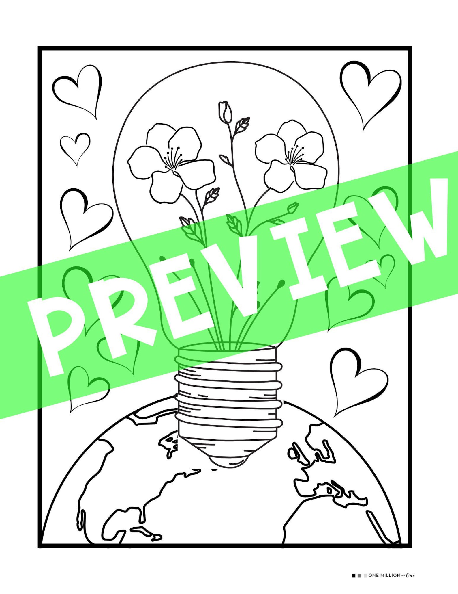 Earth Day Coloring Pages: Recycling Printables (20 Pages) (PDF Files ...