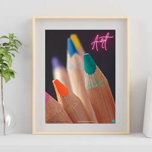 Printable Wall Art- Inspirational Poster, Classroom Decor, Educational ...