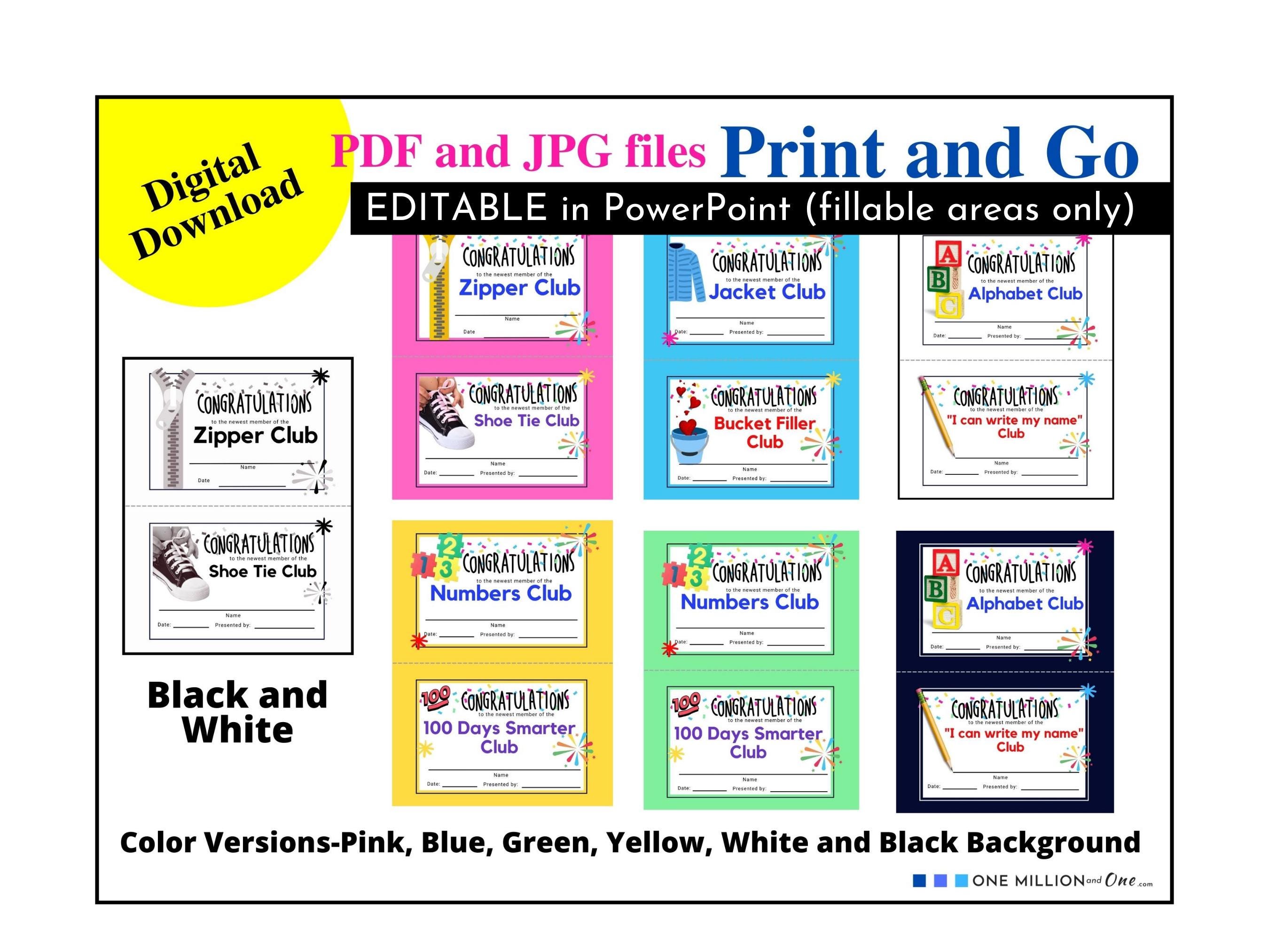 Student Award Certificates | Printable Reward Certificates for Kids ...