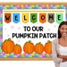 Bulletin Board Kit Fall Theme Welcome to Our Pumpkin Patch Bulletin ...