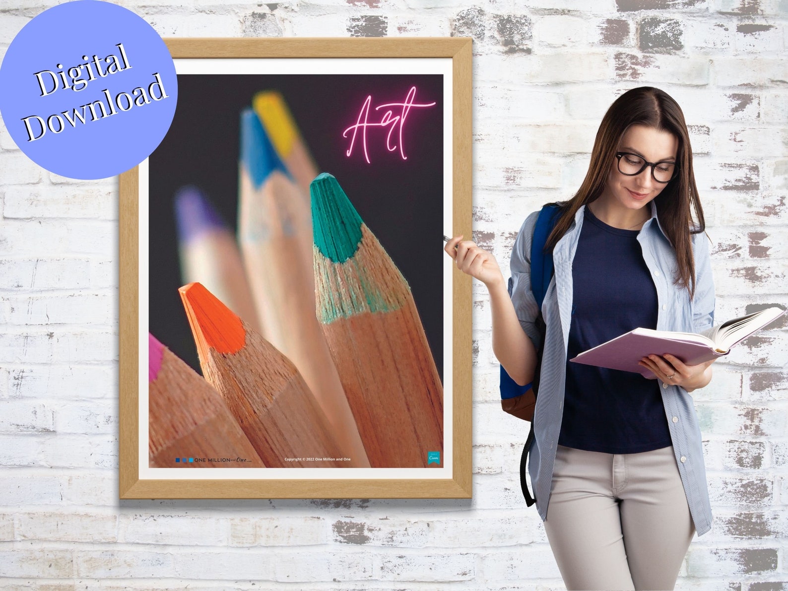 Printable Wall Art- Inspirational Poster, Classroom Decor, Educational ...