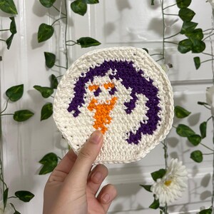 GHOST Crochet Cookie Coaster Pattern | PDF PATTERN Only | Pillsbury ...