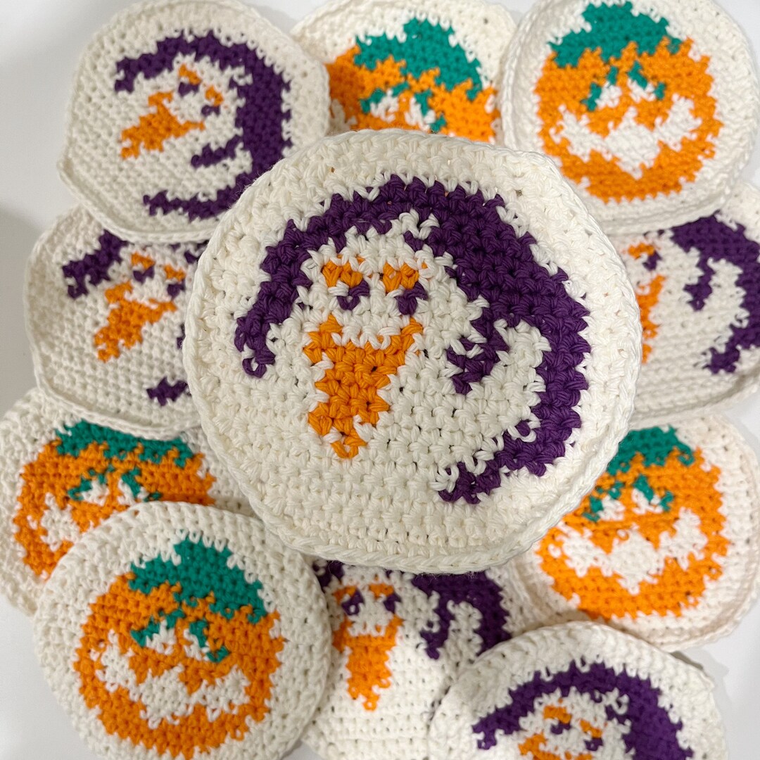 GHOST Crochet Cookie Coaster Pattern PDF PATTERN Only Pillsbury ...