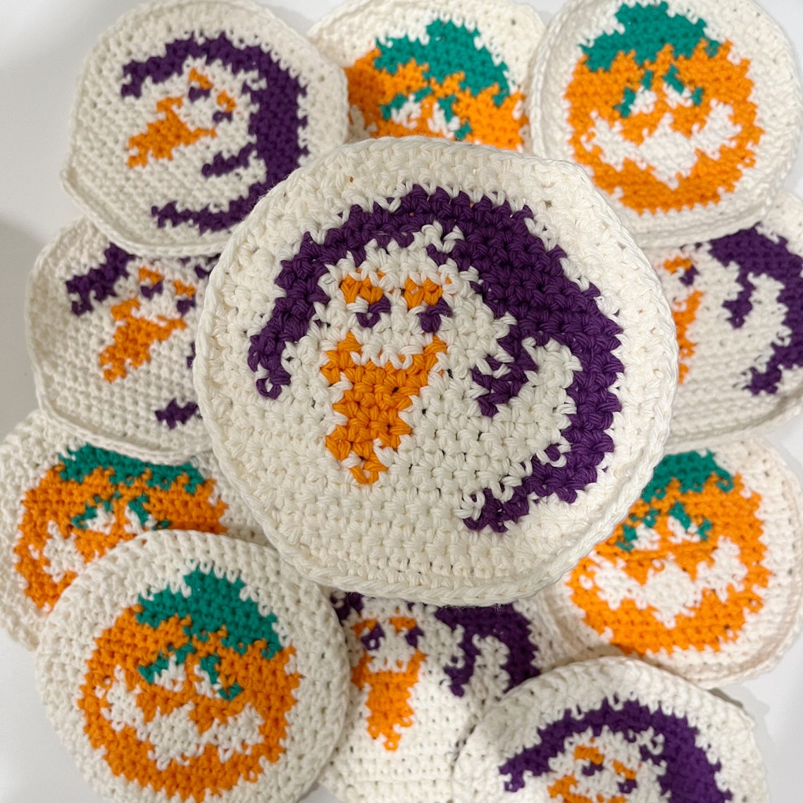 GHOST Crochet Cookie Coaster Pattern PDF PATTERN Only Pillsbury ...