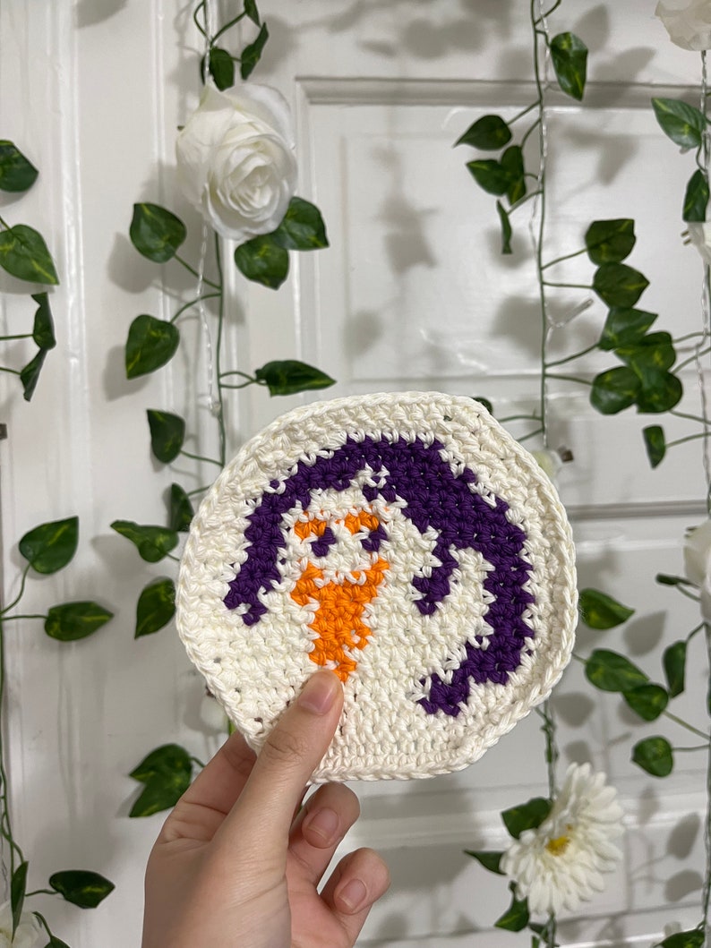 GHOST Crochet Cookie Coaster Pattern PDF PATTERN Only Pillsbury ...