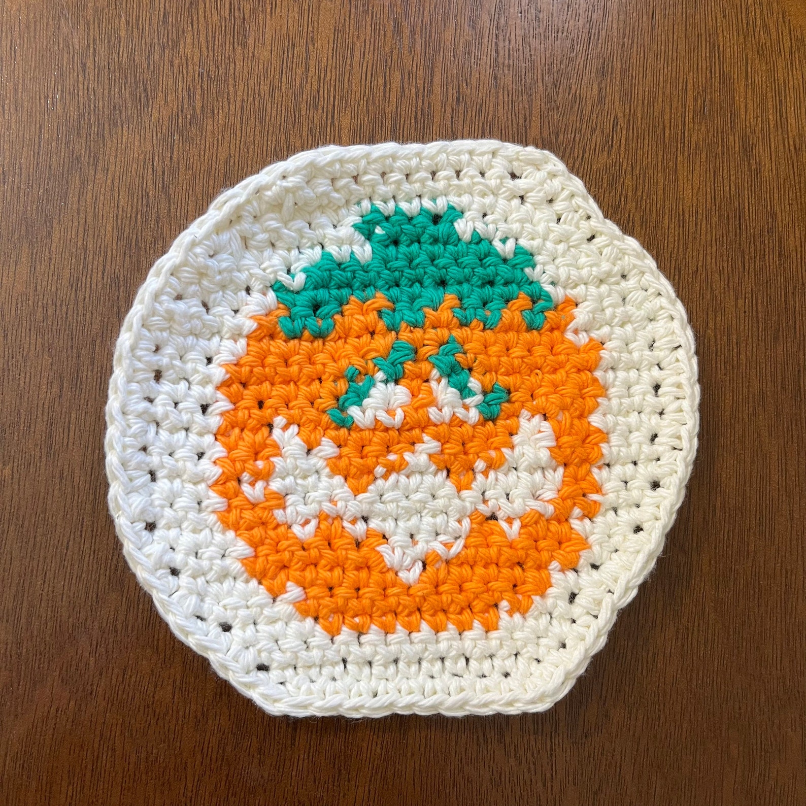 PUMPKIN Crochet Cookie Coaster Pattern | PDF Pattern | Pillsbury ...