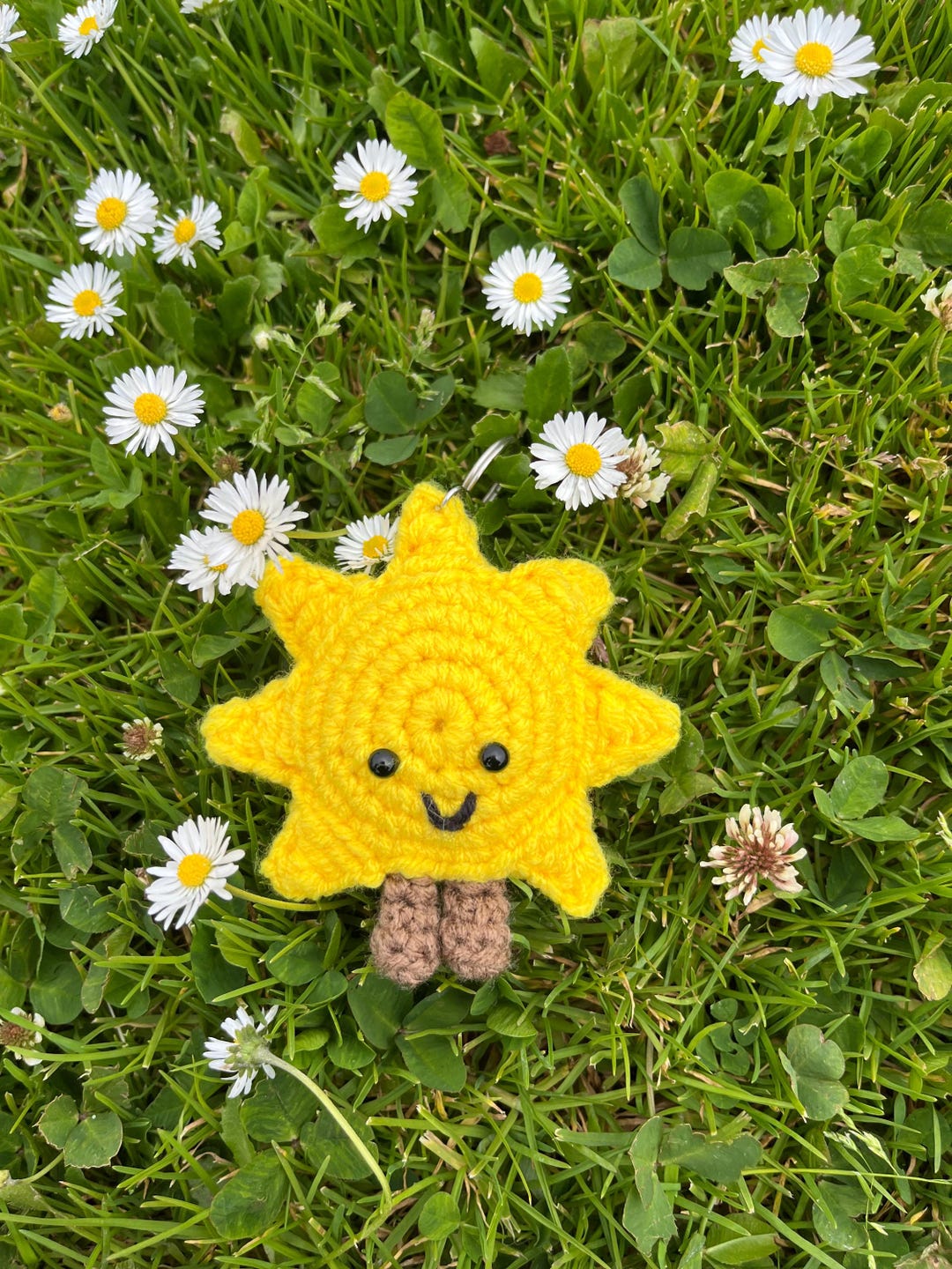 Jellycat Sun Crochet Amigurumi Keychain | Handmade Amusable Sun Bag ...