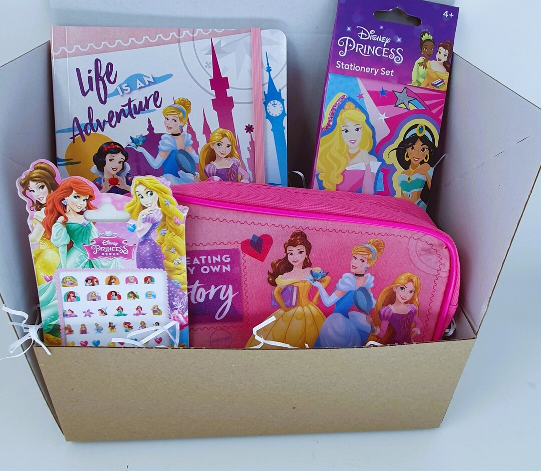 For Girls Disney Princess Stationary Gift Set Children's - Etsy