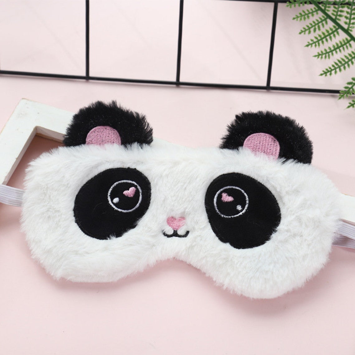 Animal Eye Masks Fluffy Soft Sleep Mask Tavel Nap Rest - Etsy UK