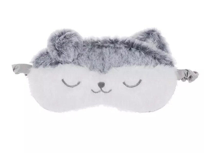 Animal Eye Masks Fluffy Soft Sleep Mask Tavel Nap Rest - Etsy UK