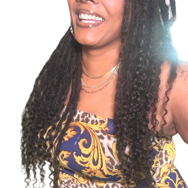 Loc Extensions Human Hair 100 - Etsy