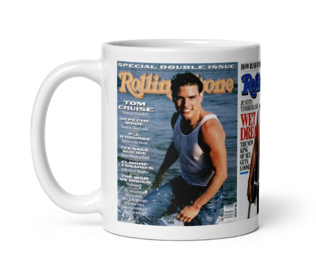 Classic Vintage Sexy Heart Throbs 90s Magazine Covers Mug Tea Cup ...