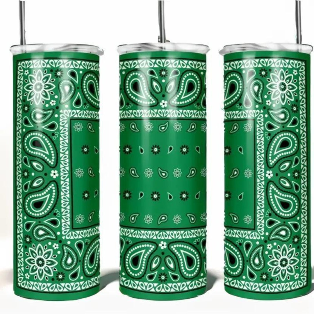 Hanky Code DARK GREEN Bandana DADDY Man Men Kink Fetish 20oz Tumbler ...