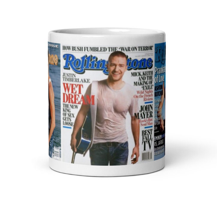 Classic Vintage Sexy Heart Throbs 90s Magazine Covers Mug Tea Cup ...