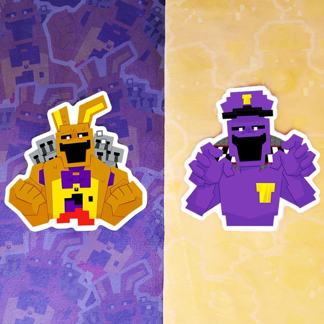 Purple Guy / William Afton / Dave Miller / Springtrap / Yellow Rabbit ...