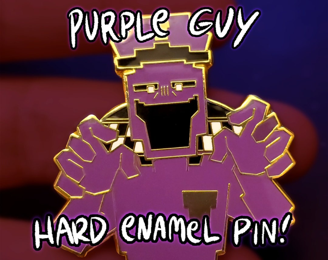 Purple Guy / William Afton / Dave Miller Five Nights at Freddy's Pin FNAF Hard Enamel Pin - Etsy