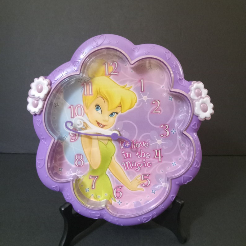 Disney Tinkerbell Clock - Etsy