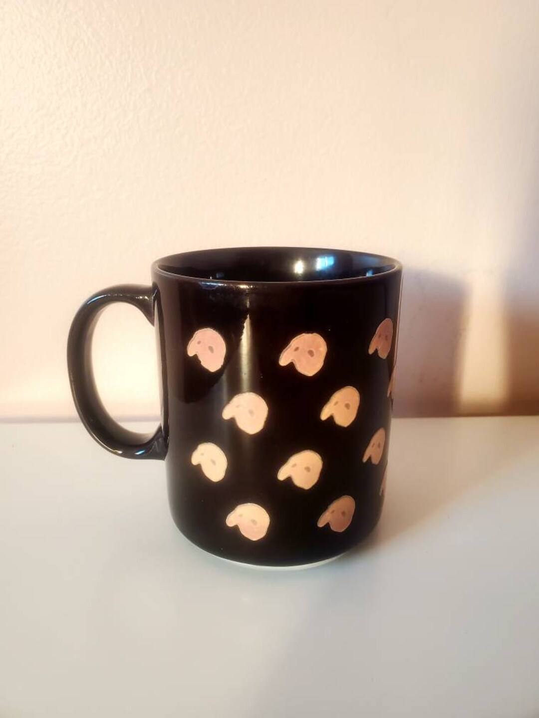 Mask Mug, Phantom of the Opera Mug, Black Mug, Ghost Mug - Etsy