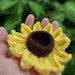 Sunflower Tea Light Holder Crochet Pattern - Etsy