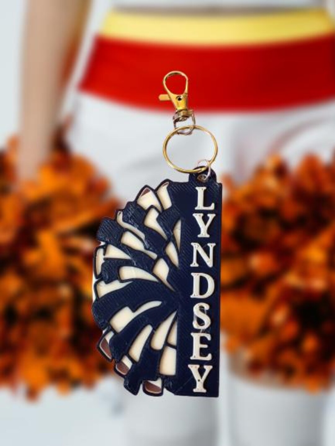 Personalized Cheer Bag Tag - Etsy