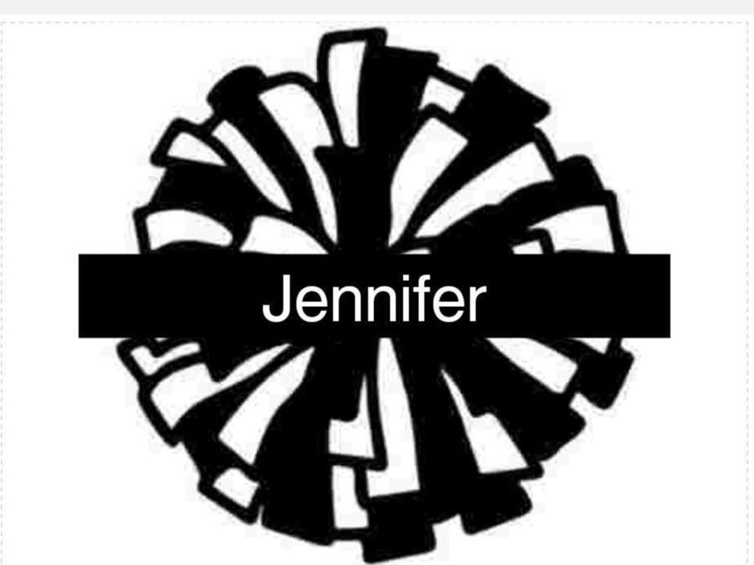 Personalized Cheer Stickers 4x3" - Etsy