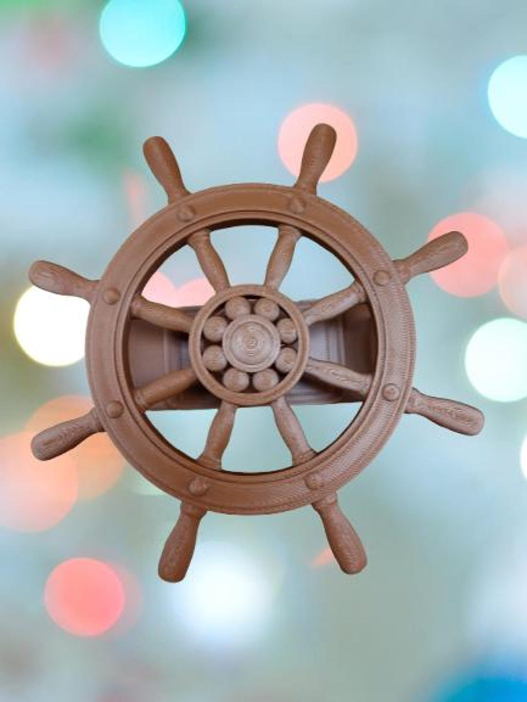 Ships Wheel Shopping Cart Attachment STL File Commercial Use - Etsy