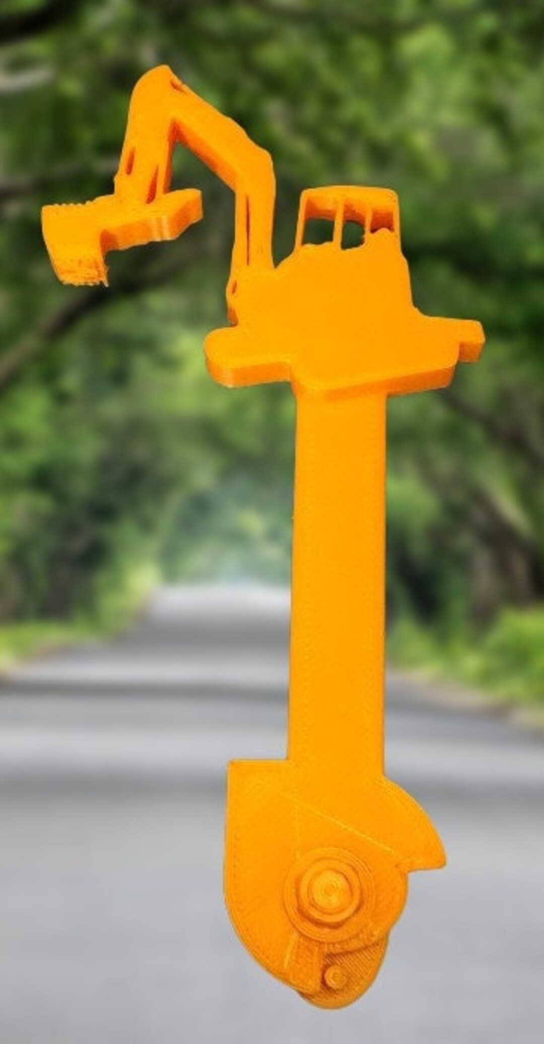 Mailbox Flag Excavator STL File - Etsy