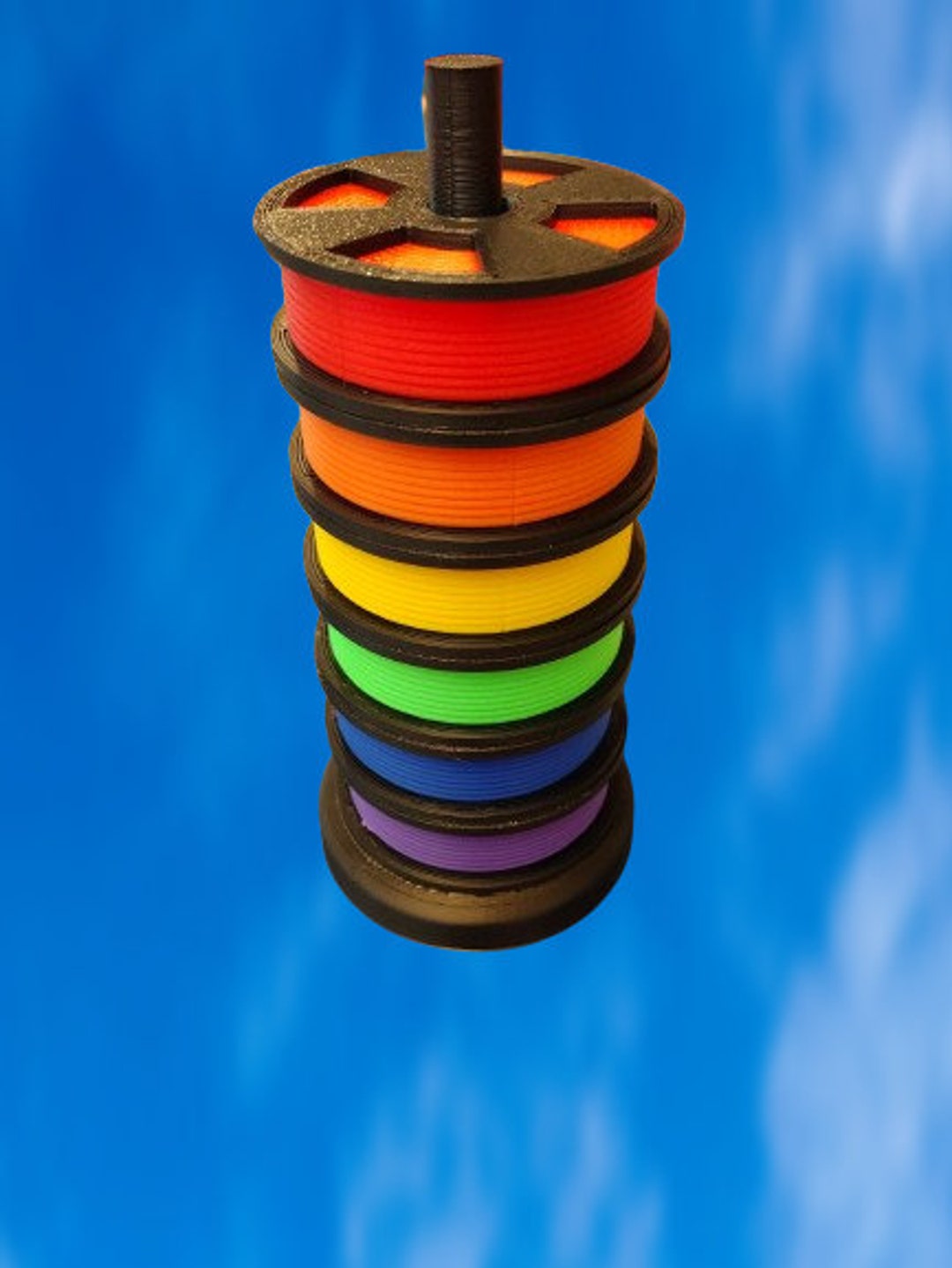 Filament Stacking Toy 3d Printed Montessori - Etsy