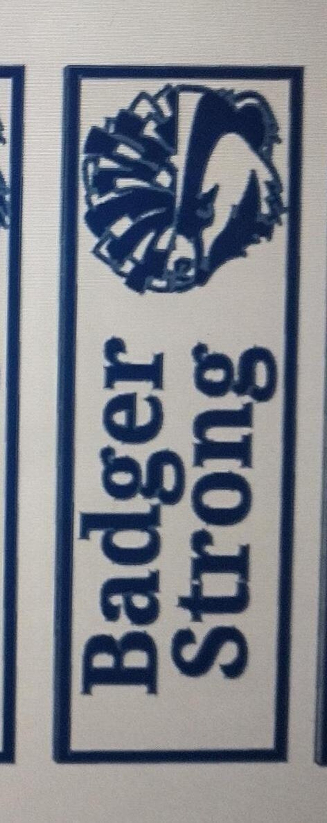 Badger Cheer Bookmark STL File Personal Use - Etsy