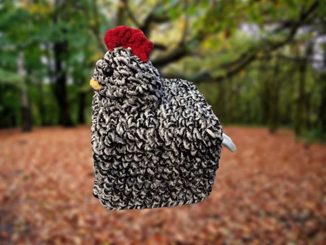 Chicken Tissue Box Cover Crochet Pattern - Etsy