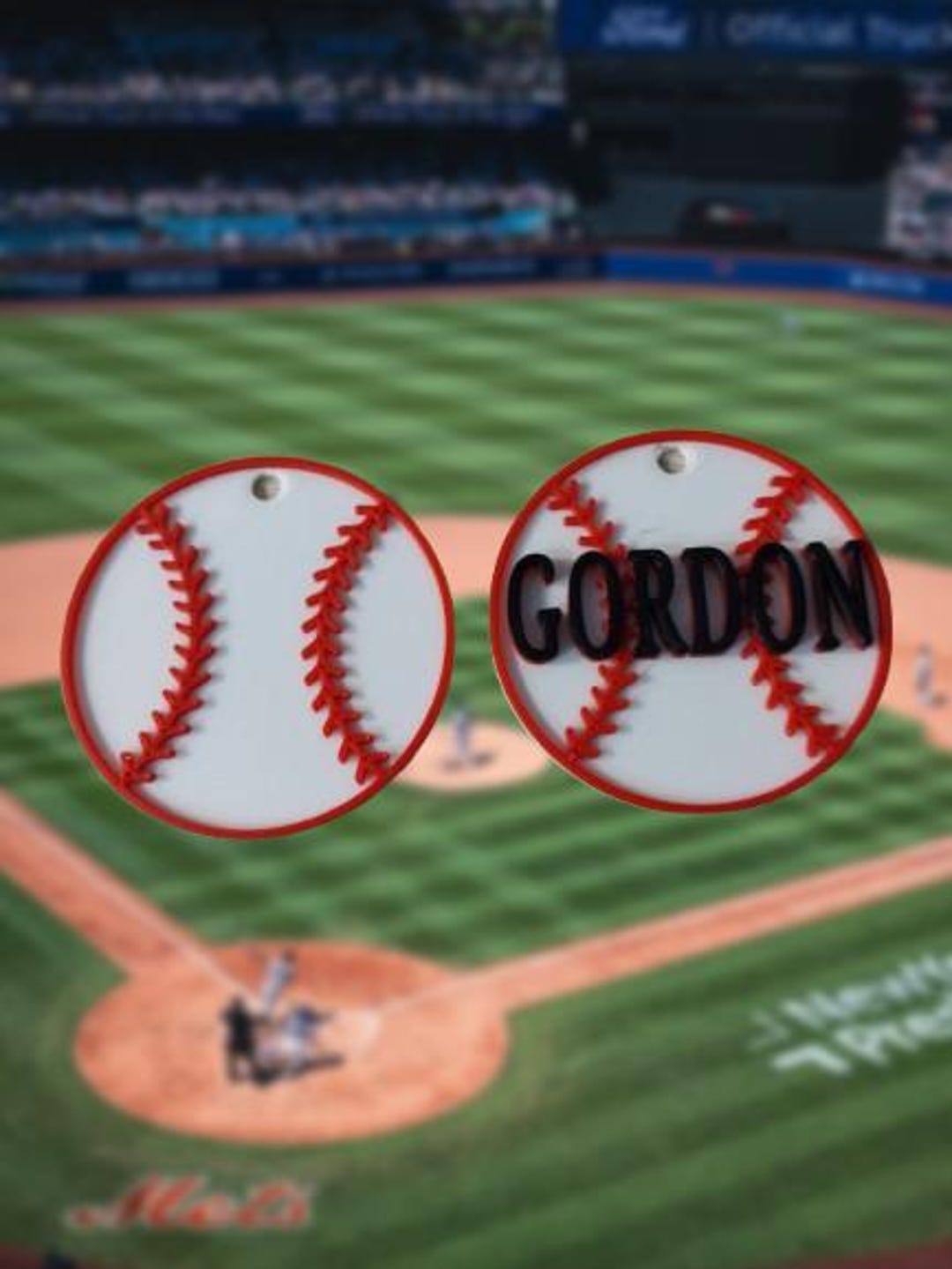 Baseball/softball Bag Tag - Etsy