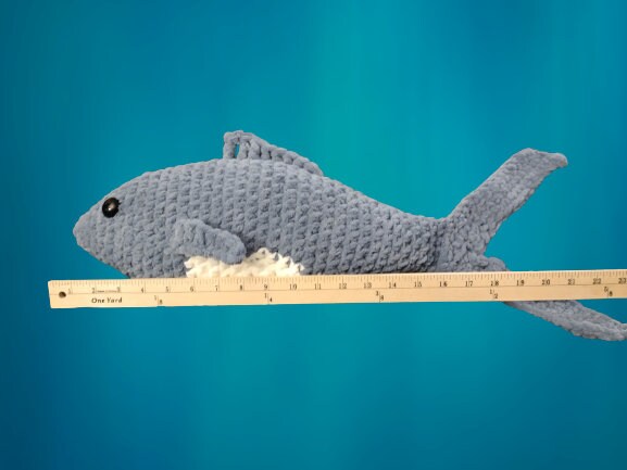 Mega Tuna Plushie No Sew Crochet Pattern - Etsy