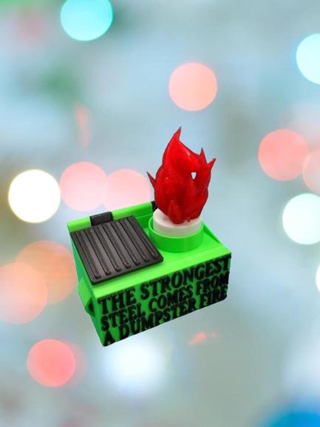 Dumpster Fire With Magnetic Word Plates & Emojis - Etsy